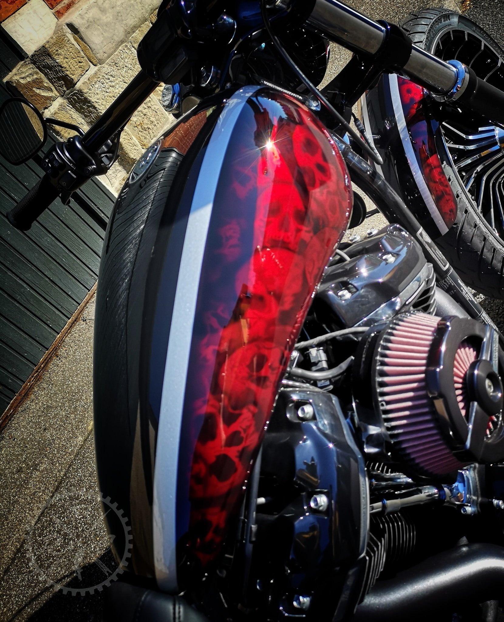 Harley Davidson Breakout Custom-Paintjob - Rat-Pack-Custom